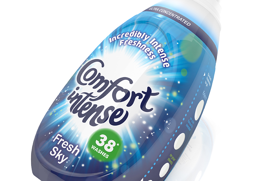Comfort Intense Fabric Conditioners DBA Design Effectiveness Awards